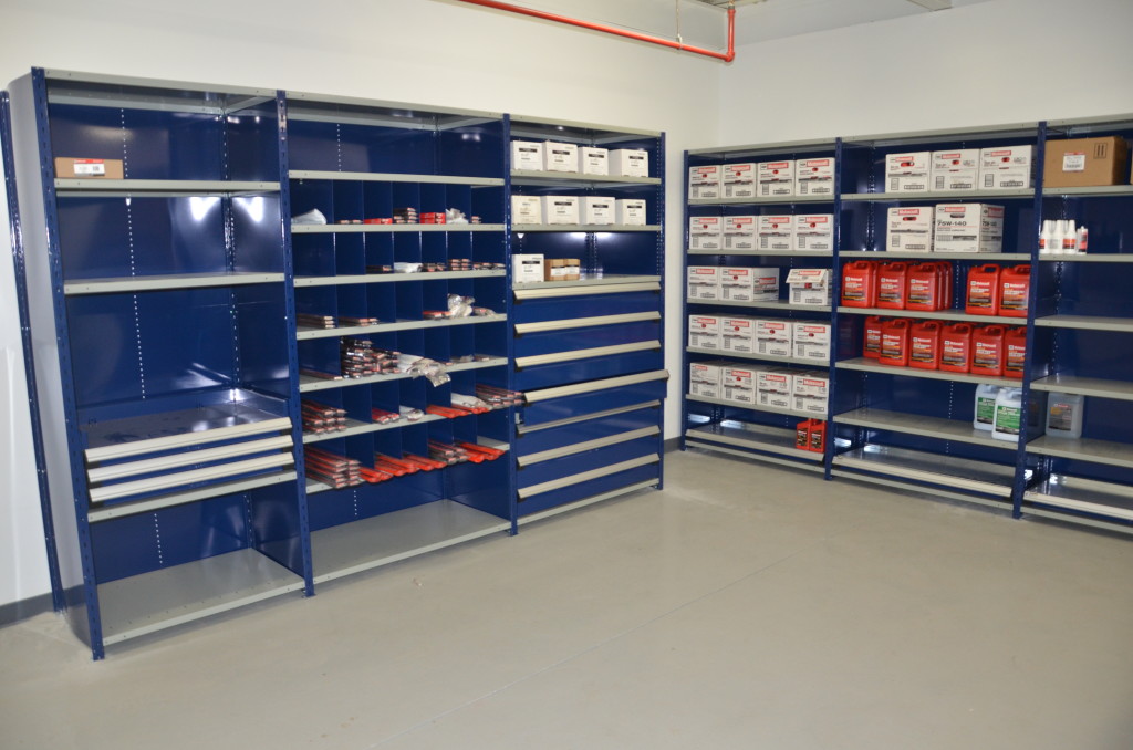 Parts Room Shelving Systems | First Choice Automotive Equipment