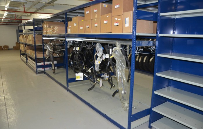 Parts Room Shelving Systems - First Choice Automotive Equipment